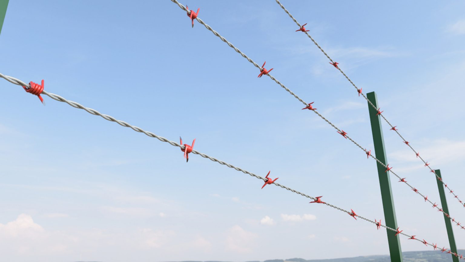 Barbed Wire Fencing Manufacturer & Supplier in Dubai, UAE - Aravali Fence